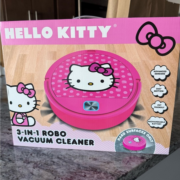 Hello Kitty | Other | Hello Kitty Pink Robotic Vacuum Cleaner Final ...